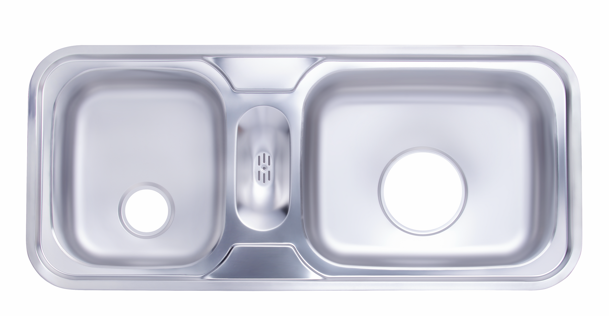ISB 1100 Stainless Steel Kitchen Sink – Double Bowl – HANS Egypt