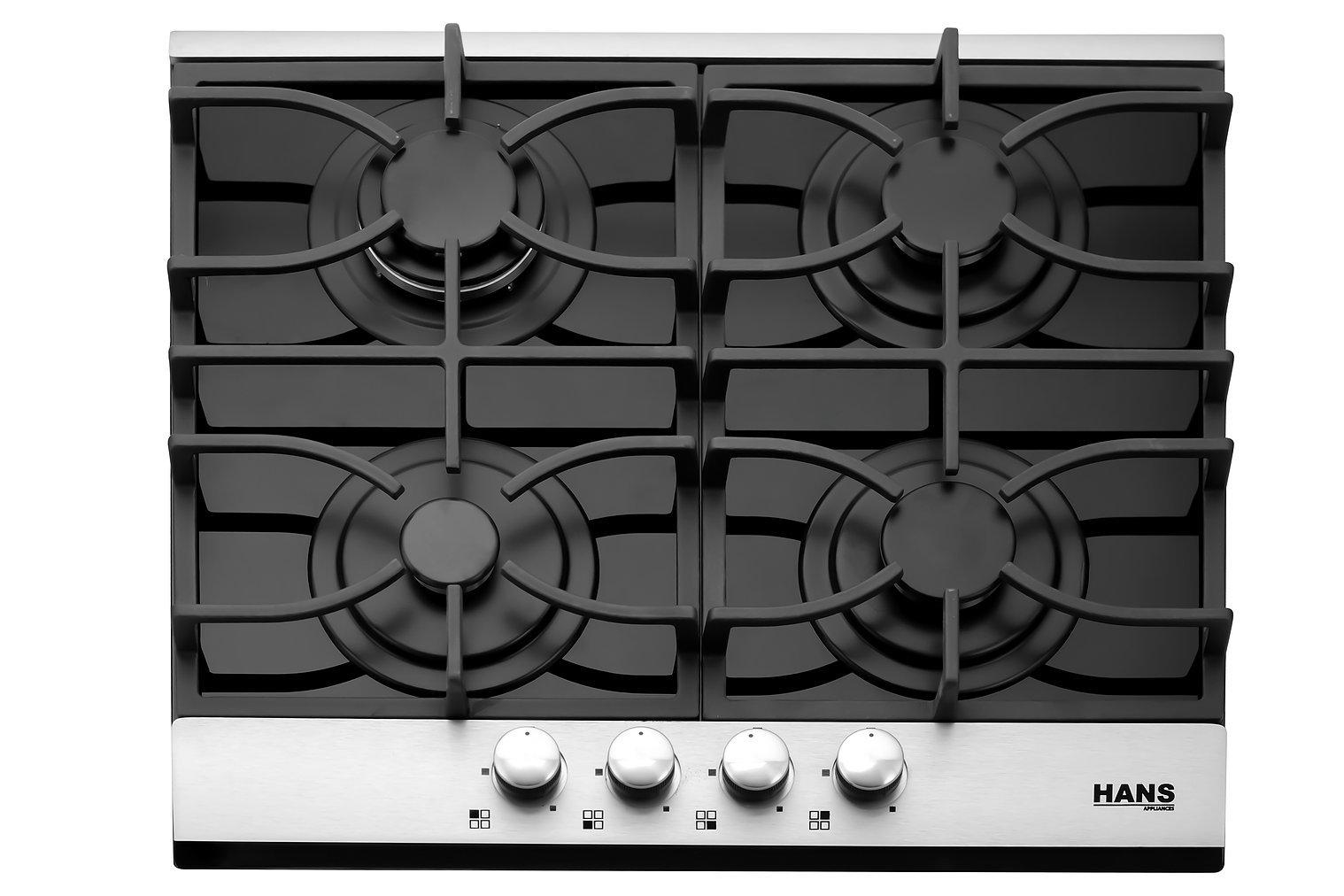 Hans 6220-19 built in hob| 60cm Built-in Gas Hob – 4 Burner, Best Hobs ...