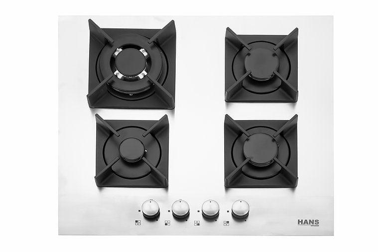 Hans 6121-23 built in hob| 60cm Built-in Gas Hob – 4 Burner, Best Hobs ...